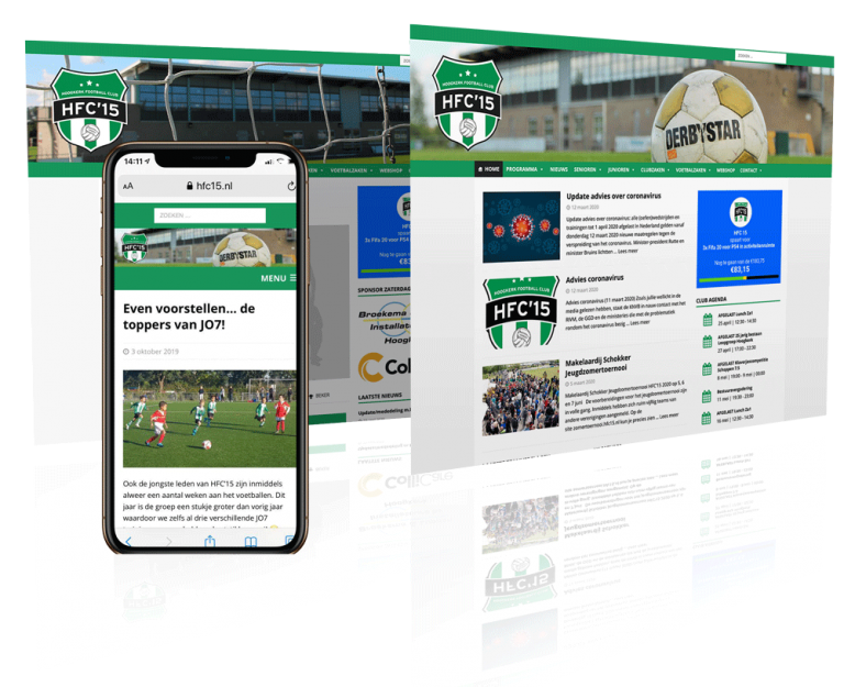 HFC'15 - Pixelsz webdesign Groningen